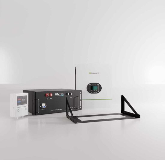 3kW Growatt Load Shedding Kit | 2560Wh LiFePO4 Battery – Greenhill ...