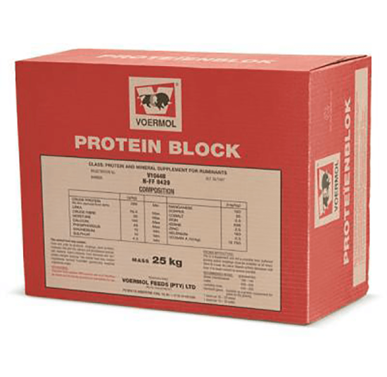 Voermol Protein Block 25kg – Greenhill Country Farms
